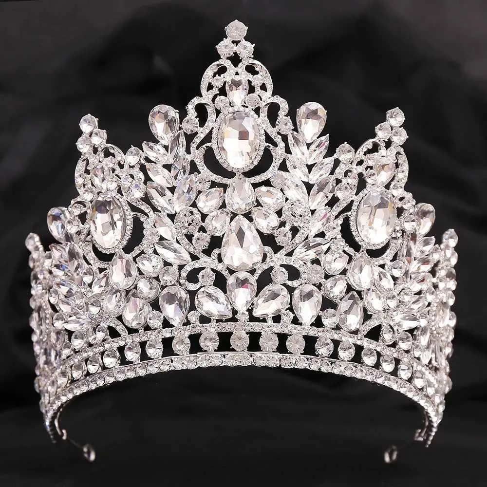 DHgate.com:Sparkling Rhinestone Crystal Queen Tiara for Women, Bridal ...
