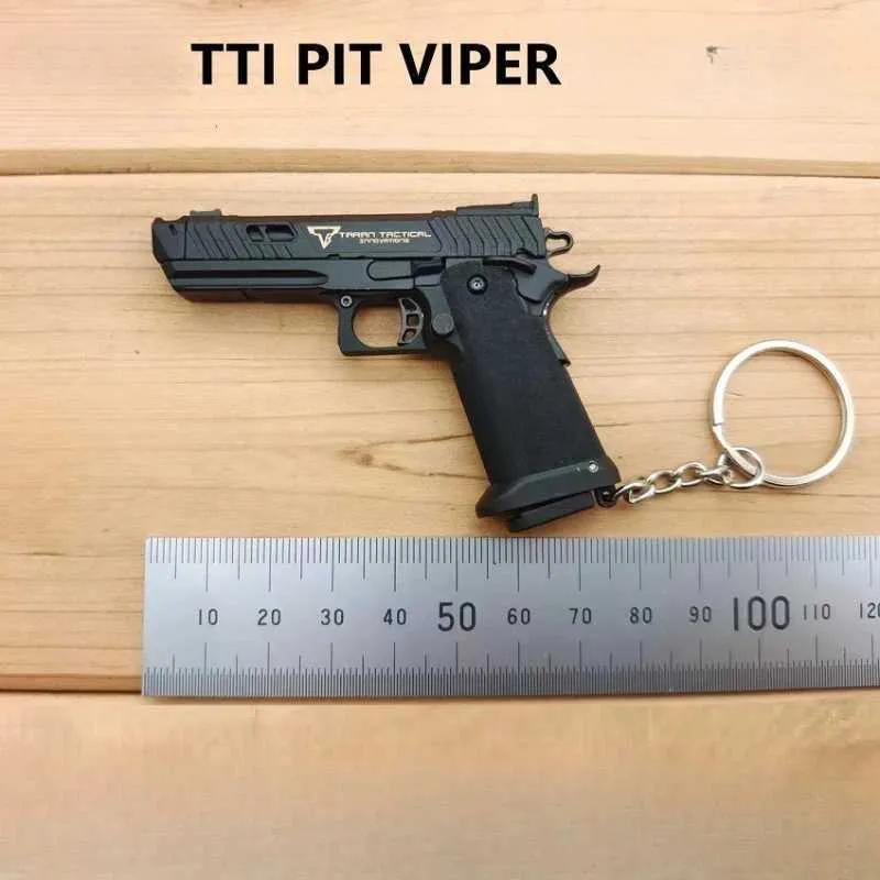 Alloy Empire G34 TTI PIT VIPER Pistol Model With Throw Shell Keychain ...