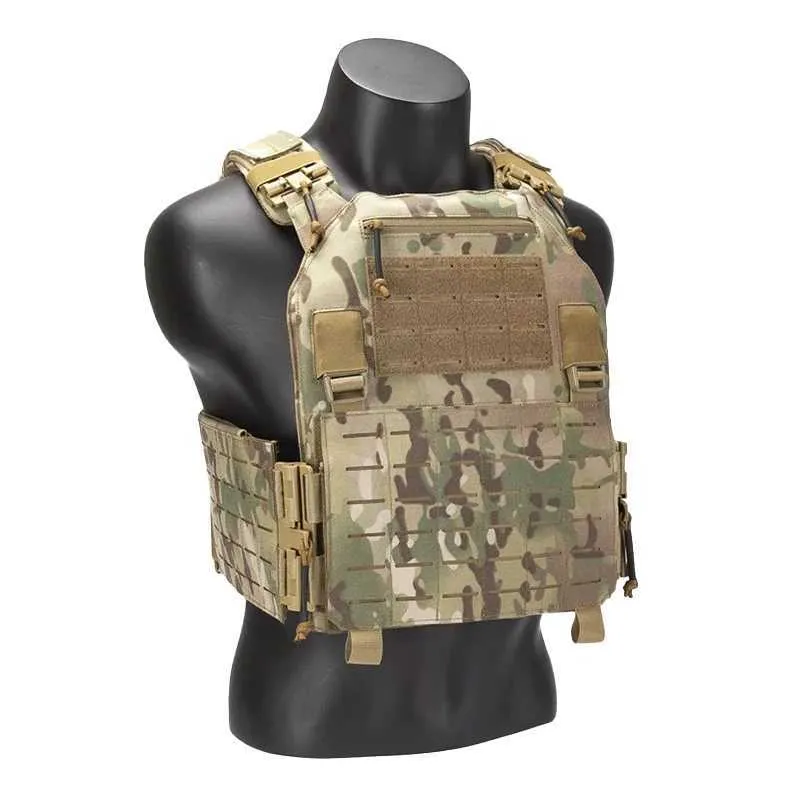 Adjustable Tactical running vest for Outdoor Hunting and Airsoft -000D ...