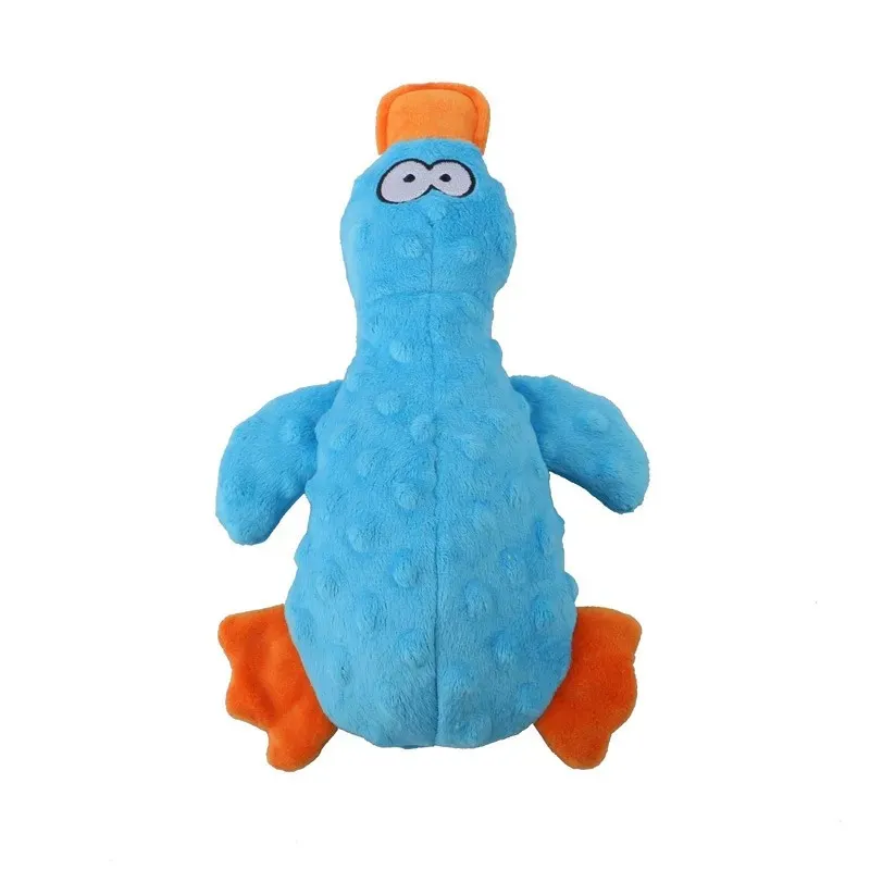 DHgate.com:Interactive Plush Duck Dog Toy with Squeaky Sound - Teething ...