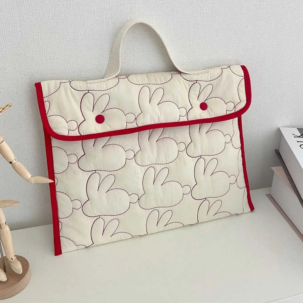 Embroidered Rabbit Tablet Bag - Fits 11/13 inch iPads & Laptops - Shop ...
