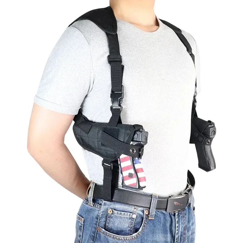 Tactical Pistol Bag Underarm Hidden Gun Holster Shoulder Holster Right ...