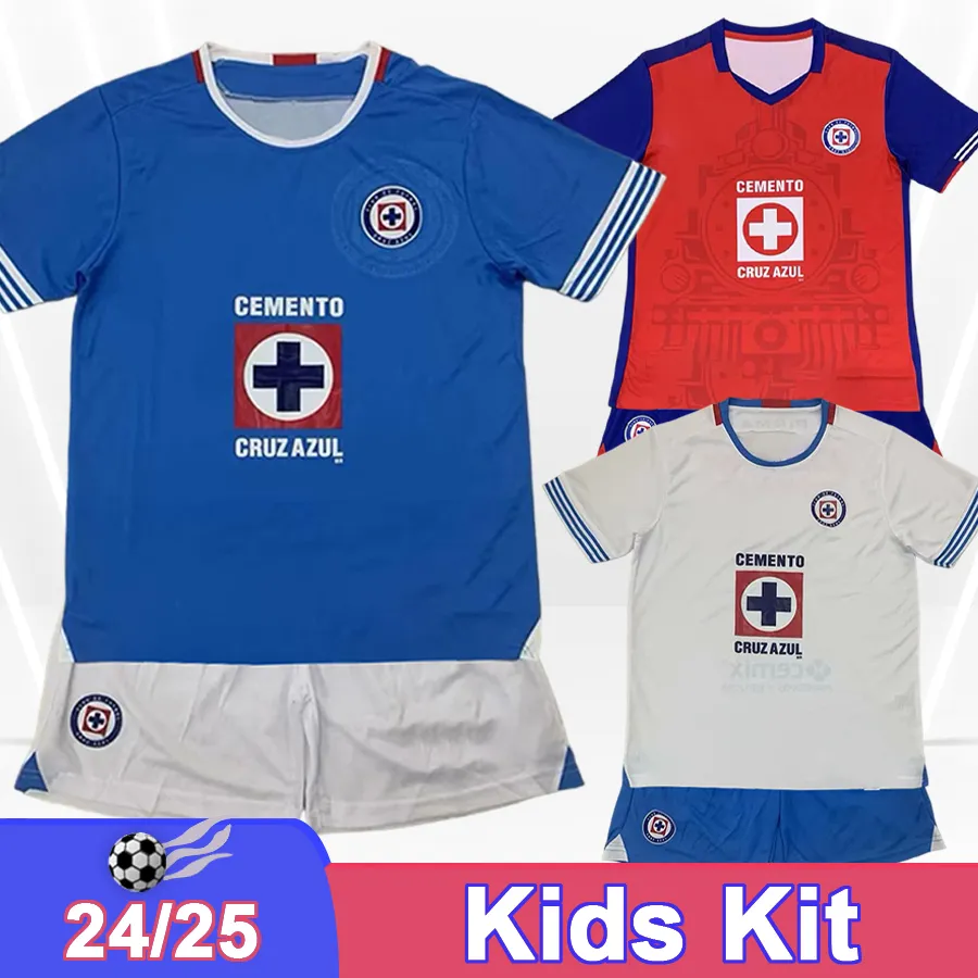 Mejor Precio En A Granel Cruz Azul Kids Soccer Jersey 2024, Uniforms ...