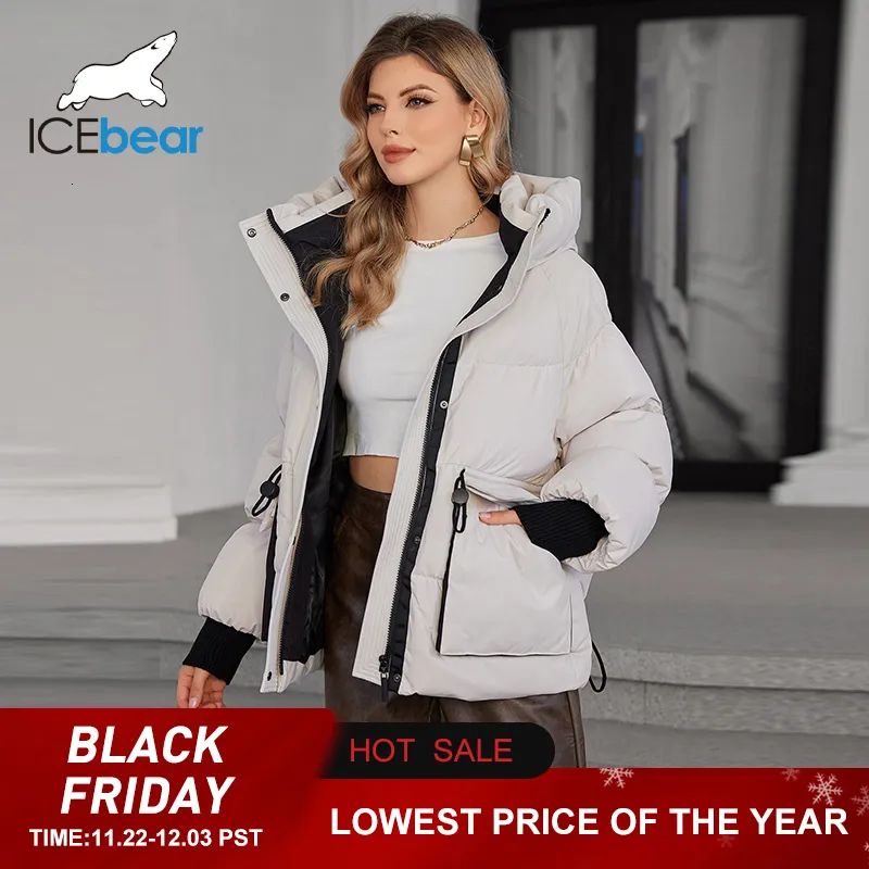 Premium Quality Women's Winter Coat : Short, Light & Loose Hooded Down ...