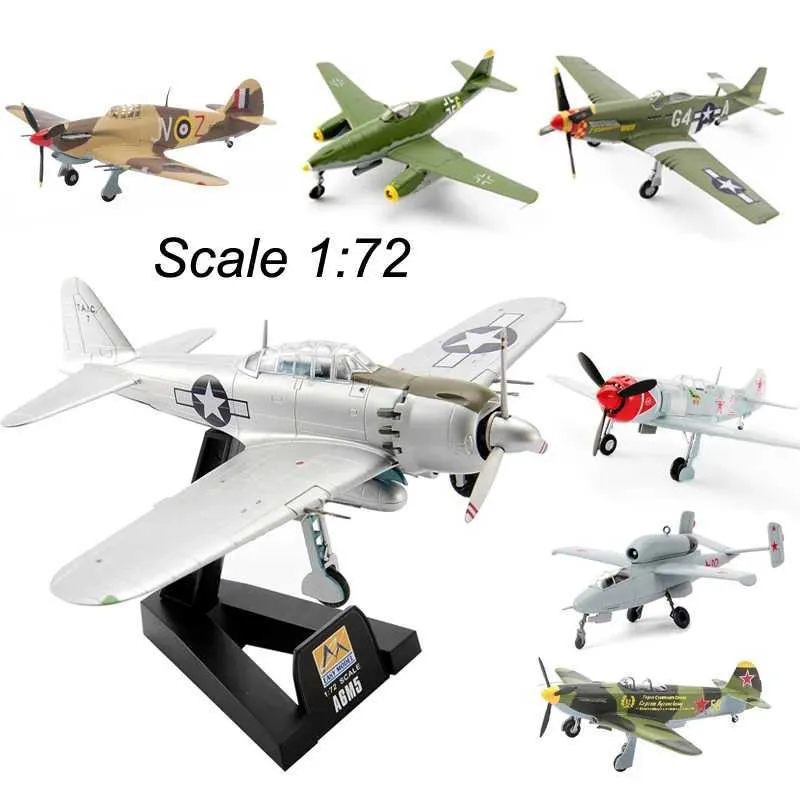 1/72 Scale Fighter Jet Military Desktop Airplane Models Perfect Display ...
