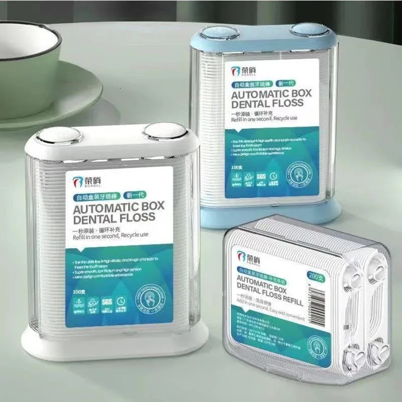 DHgate.com:Pop-Up Flosser Dispenser: Automatic Toothpick & Floss Pick ...