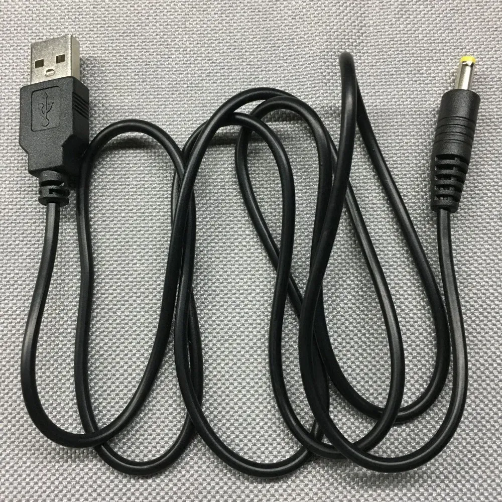 USB to DC 5V Charger Cable - 4.0mm x 1.2mm - 80cm Power Adapter Lead ...