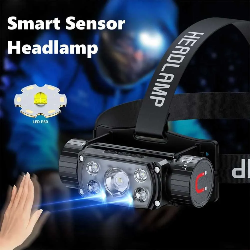 Z241129 LED Headlamps USB Rechargeable Sensor... From Casual_love_l ...