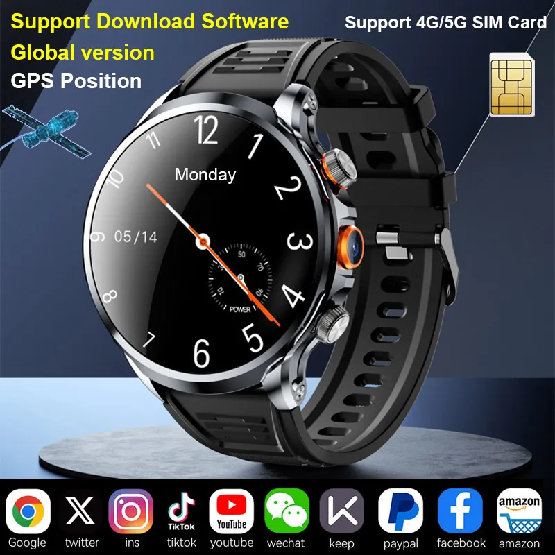 Smart Watch Ultra Series 9 with 3GB RAM 32GB Storage, SIM Card Call ...