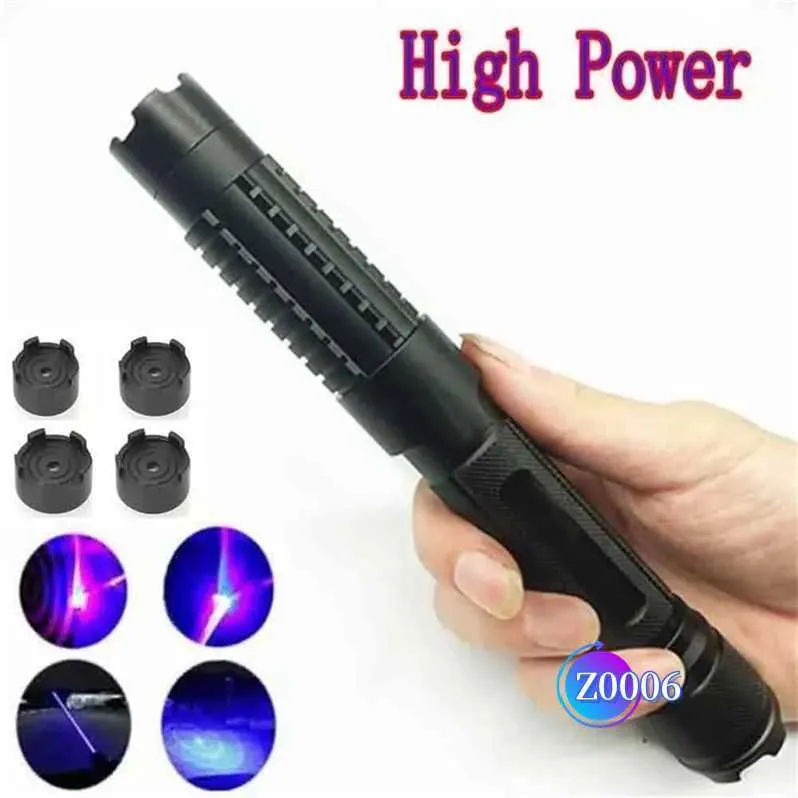 DHgate.com:Tactical Flashlight with Laser Pointer, 450nm 50000m ...
