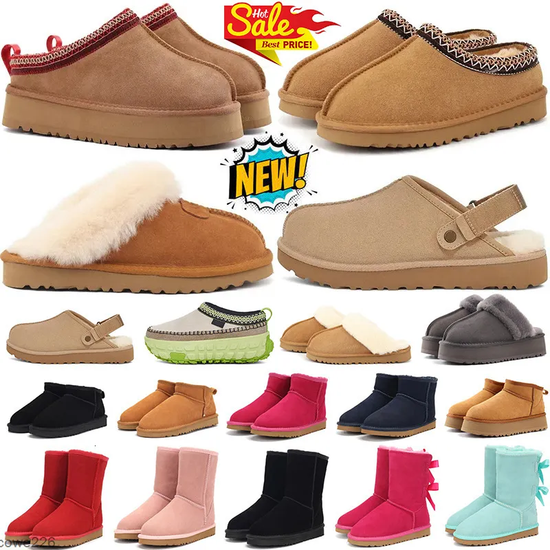 Women's Fur Slides Slippers Designer Boots Platform Sandals Ultra Mini ...