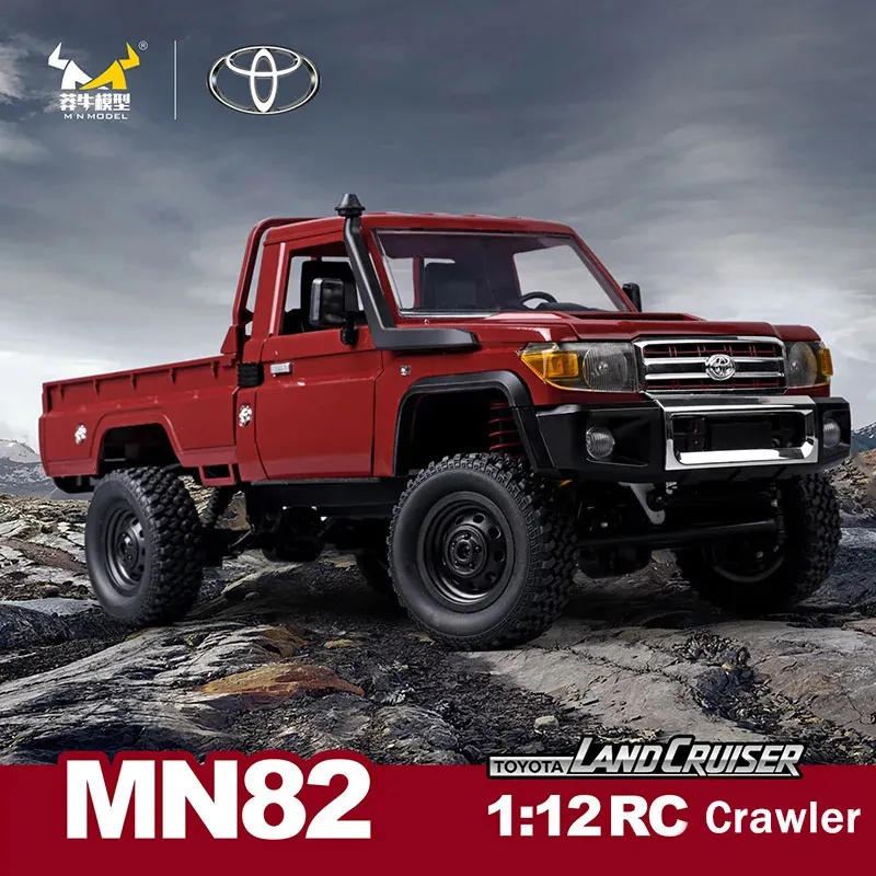 MN82 RC Car, 24G MN Model RTR Version, 4WD 280 Motor Proportional ...