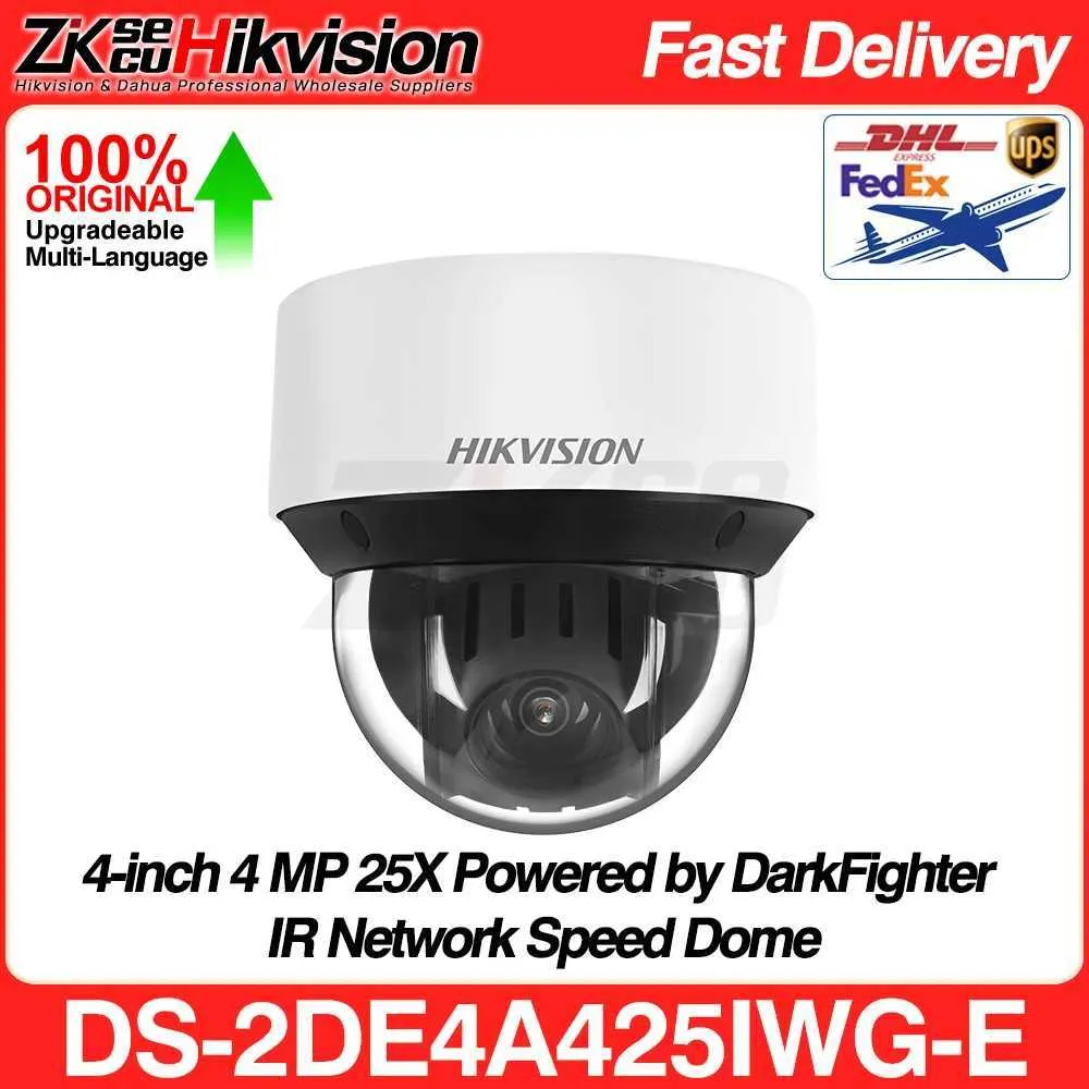 DHgate.com:4MP Auto-Tracking PTZ IP Camera with 25x Zoom, IR50m, Face ...