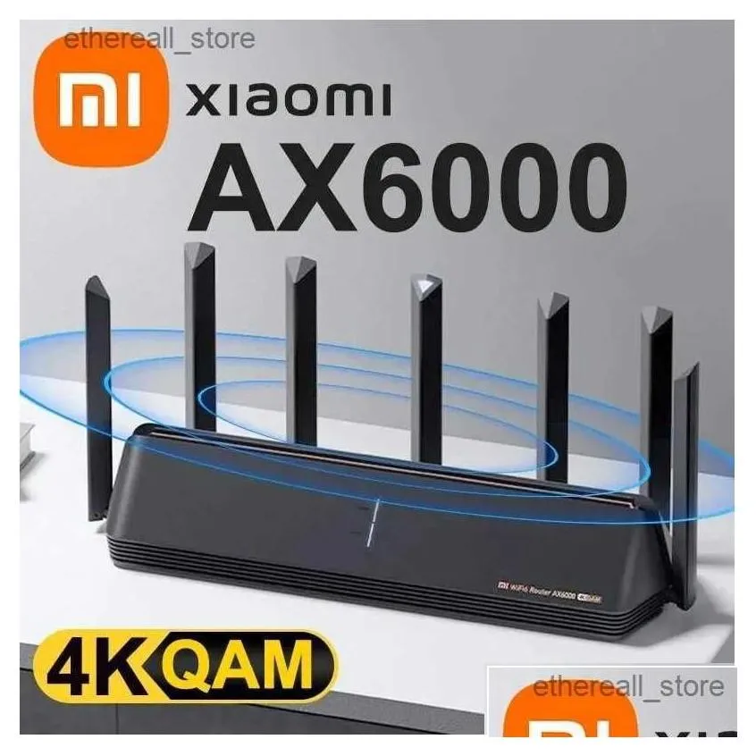 Ax6000 Aiot Mi Router 4c 6000Mbs Wifi6.5Ghz Vpn, 512MB Qualcomm CPU ...