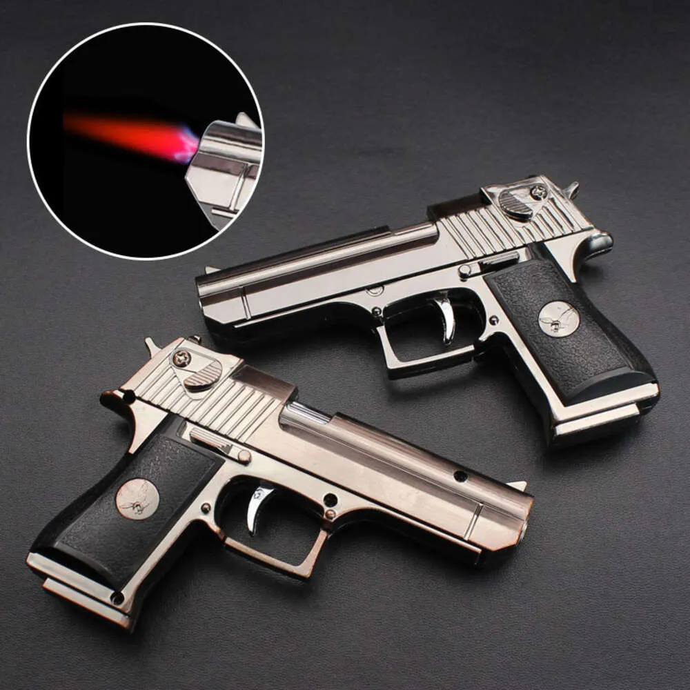 Military Style Red Flame Torch Lighter Classic Mini Gun Linger For ...