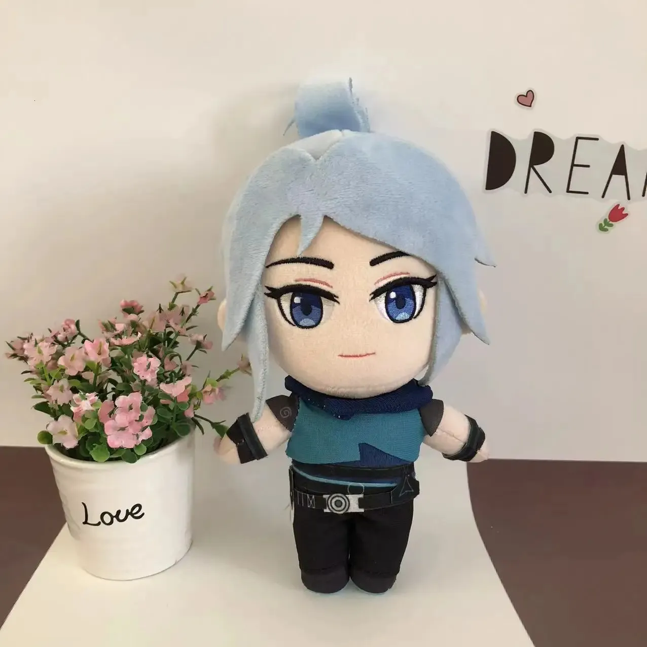 Valorant Plush Toy: 20cm Kawaii Jett Agent Figure Soft Cotton Stuffed ...