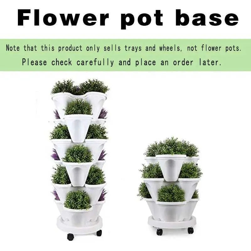 Vertical Tower Style Stackable Pots For Plants Stackable Herbal Plants ...
