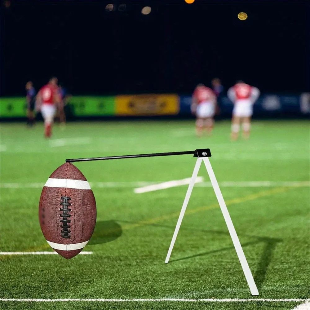 Rugby Training Practice Equipment Field Goal Kicker Tee Stand Holder Foldable Kicking Portable ...