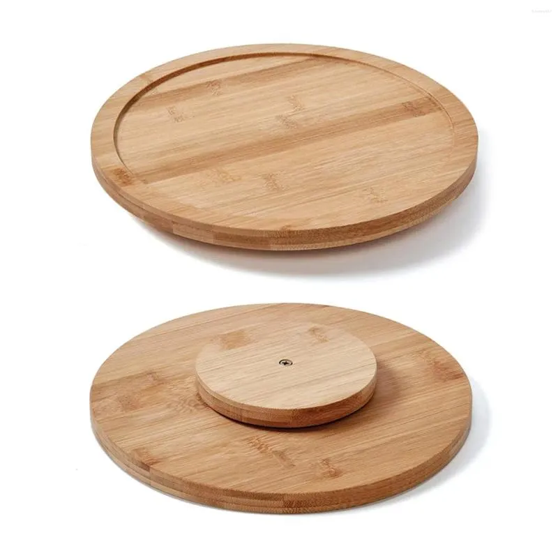 Countertop Storage Turntable Tray Rotating Bread Display For Kitchen ...