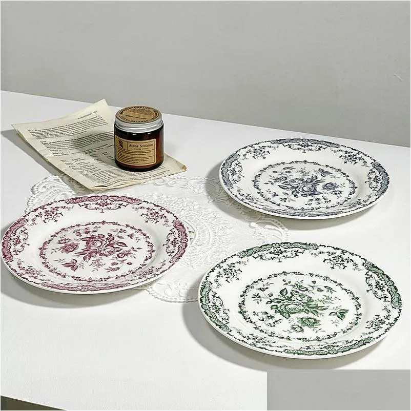 DHgate.com:European Style Lace Relief Porcelain Dinnerware Set, Ceramic ...