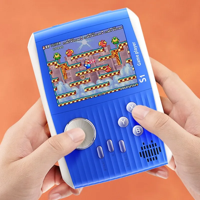 Handheld Retro Video Game Console With Built In 666 Classic Games, 2 ...