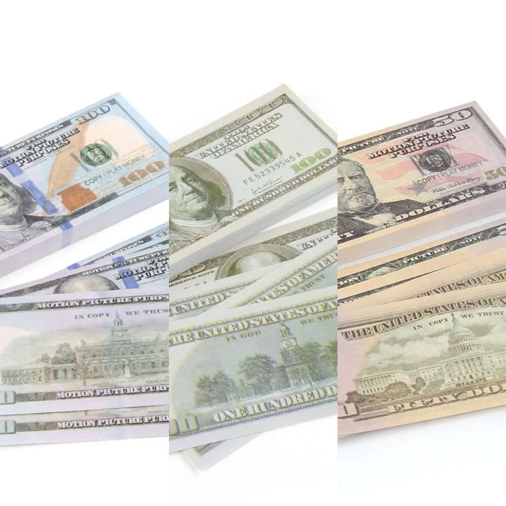 Faux Movie Money Billets Set Back Of 50/100 For Parties, Gifts, Home ...