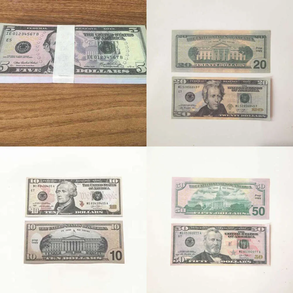 DHgate.com:50% Size Prop Banknote Copy Printed Fake Money USD Euro UK ...