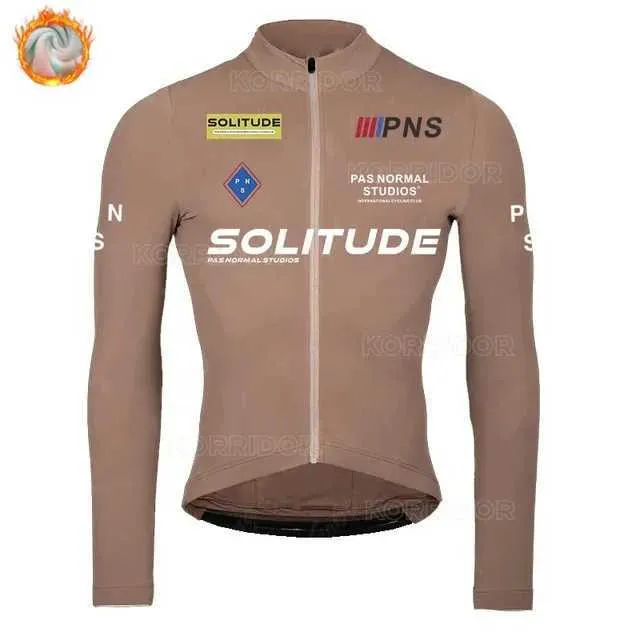 Mens Winter Cycling Tracksuit Set Warm Bib Pants For Road Bike Riding ...