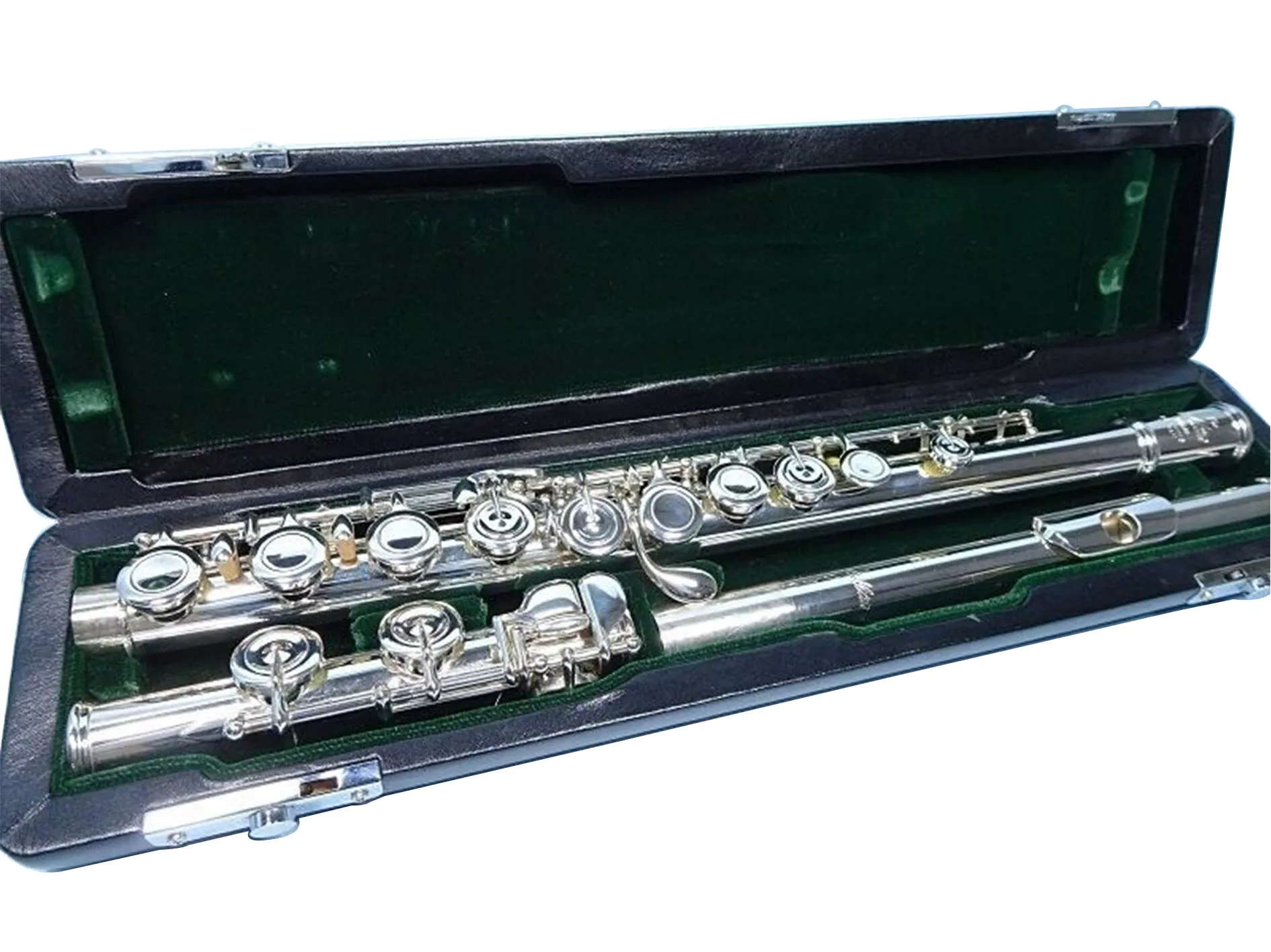 DHgate.com:Silver Plated Flute A807 with Silver Headjoint, Body, and ...