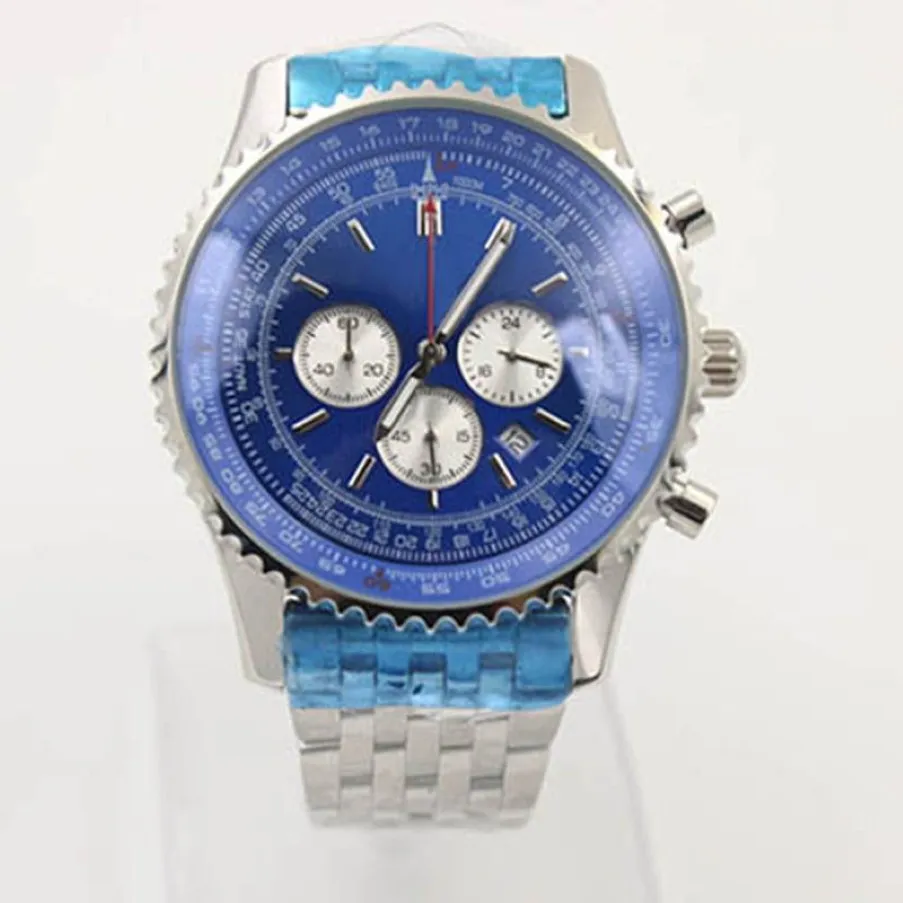 Neue 48MM B06 Zifferblatt B01 Navitimer Chronograph Armbanduhren Herren ...