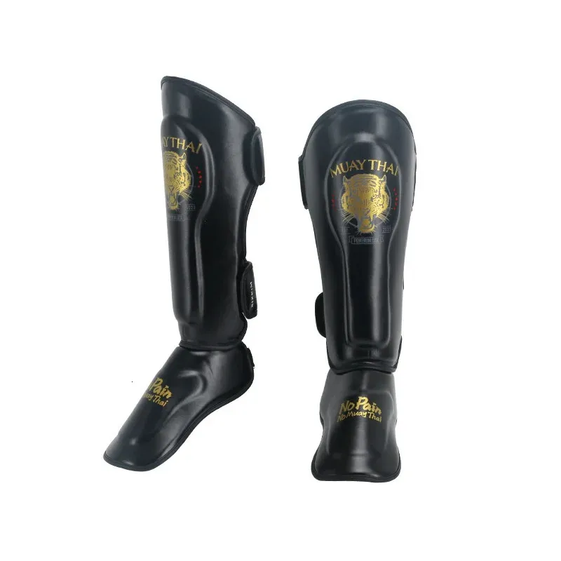 Children's Kickboxing Shin Pads: MMA Leg & Foot Protector for Muay Thai ...