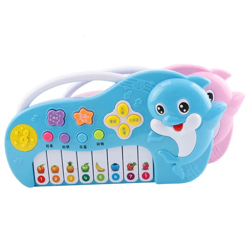 DHgate.com:Plastic Piano Dolphin Magic Music Keyboard Kids Musical ...