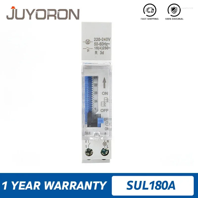 DHgate.com:24-Hour Programmable Analog Timer Switch - 220V, 16A, DIN ...