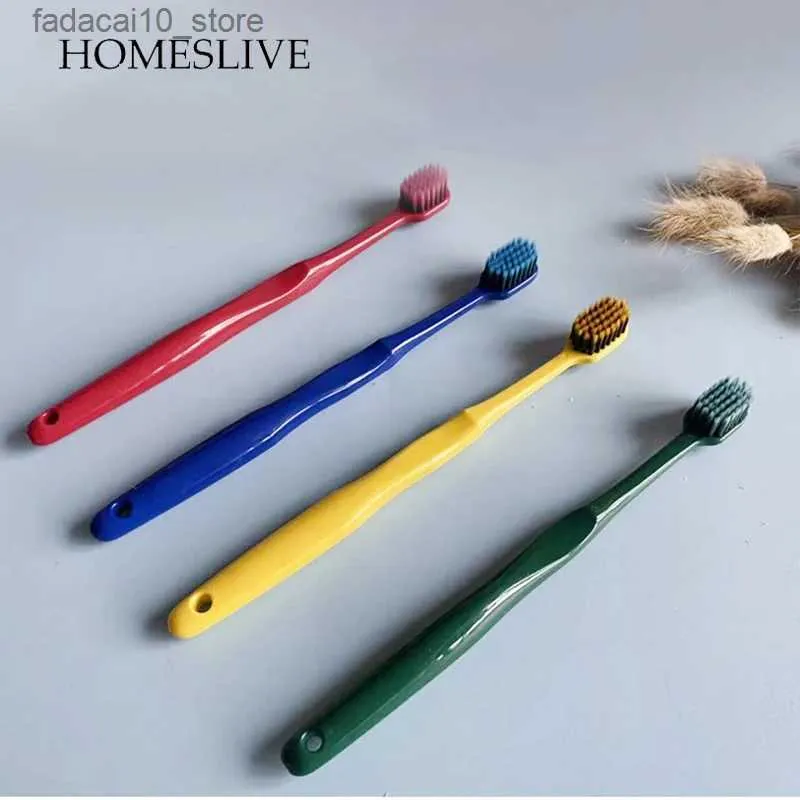 DHgate.com:50Pcs Bamboo Charcoal Toothbrush, Soft Hair Colorful Adult ...