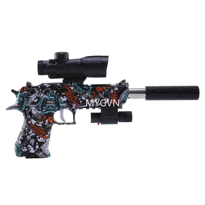 Water Gel Blaster Gun Desert Eagle Hydrogel Graffiti Pistol For Kids ...