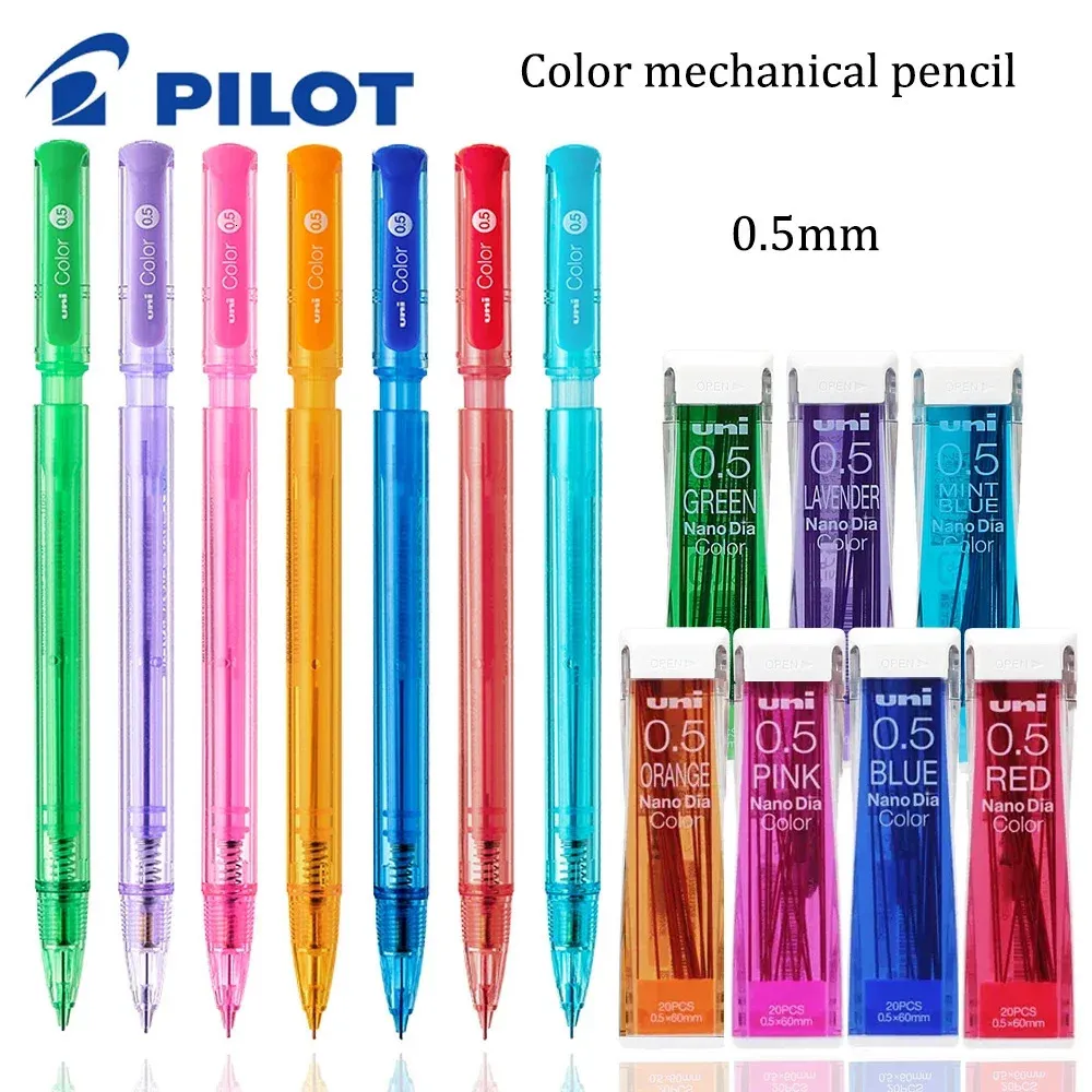 Premium Colored Mechanical Pencils - 0.5mm Lead, Vibrant Colors ...
