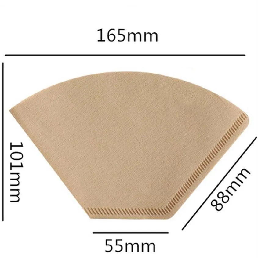 DHgate.com:100 Pcs Bag Wooden Original Hand Drip Paper Coffee Filter ...