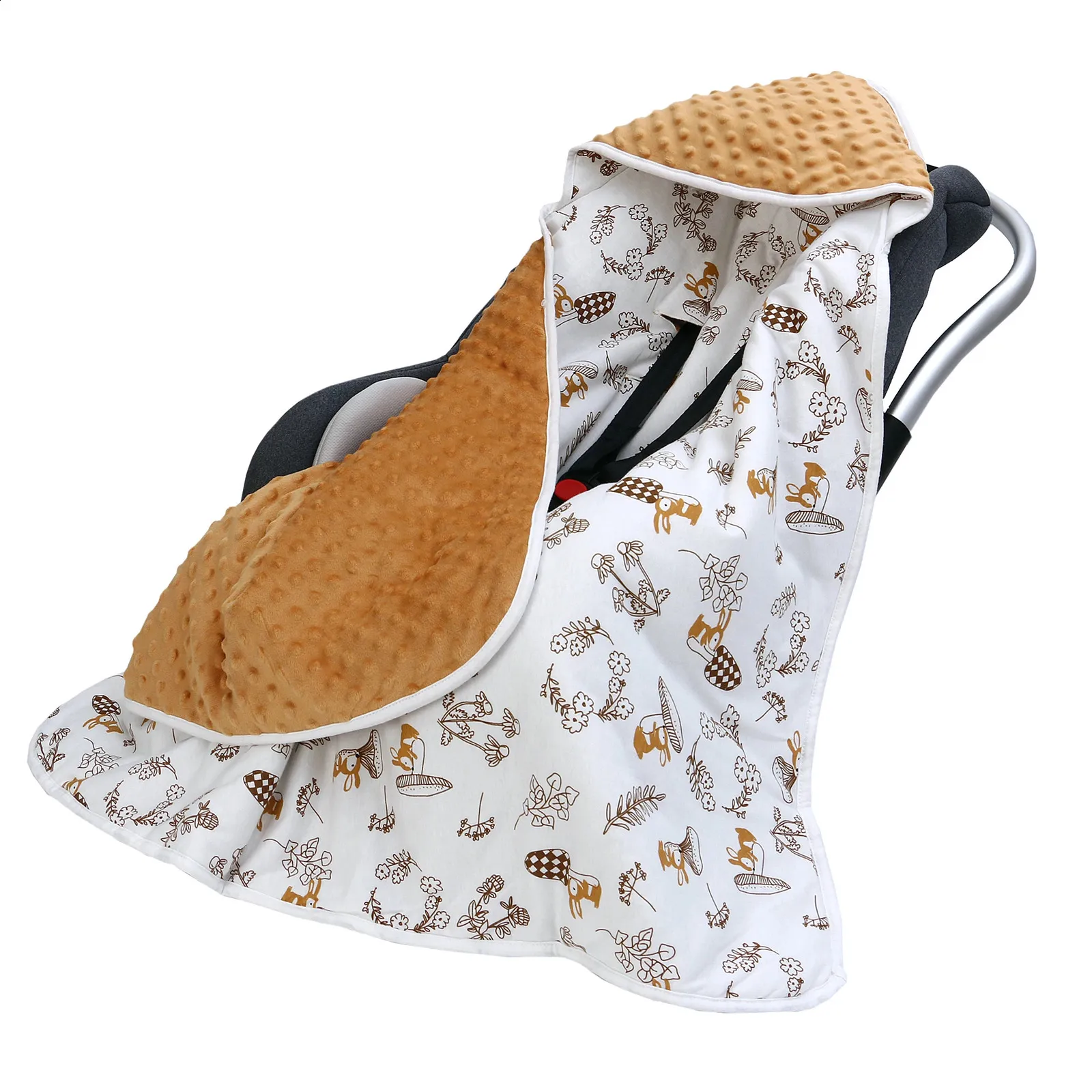 DHgate.com:Cozy Quilted Infant Swaddle Wrap for Outdoor Strollers ...