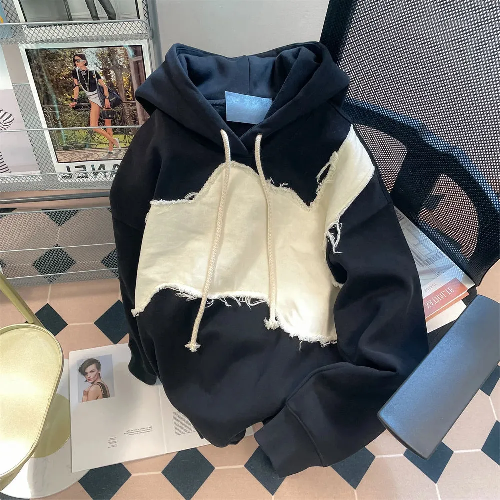 Sudadera Con Capucha Negra Para Hombres |Hip Hop Supling Hoodies ...