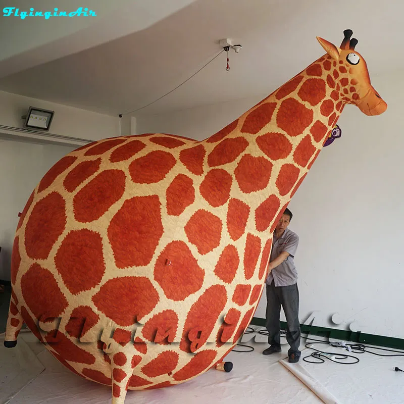 Giant Giraffe Toy: 3m 10ft Bulging Inflatable Giraffe Decoration For ...
