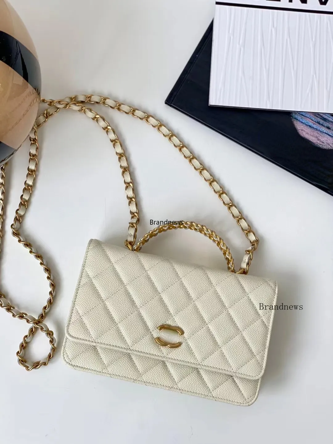 DHgate.com:Chanells WOC Shoulder Bag Designer Purse Genuine Leather ...