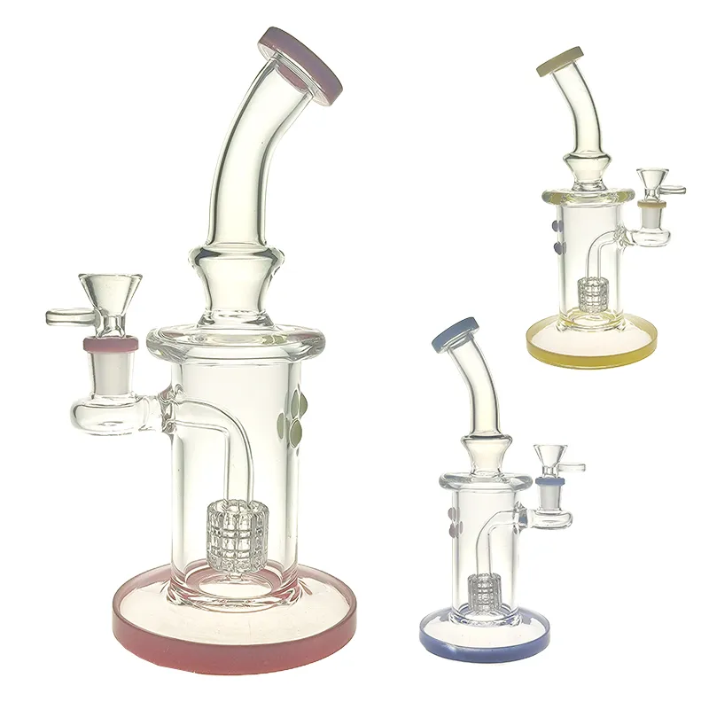 Hookah Recycler Oil Rig Bubbler Bongs 9 Pulgadas De Altura Y Árbol Perc ...