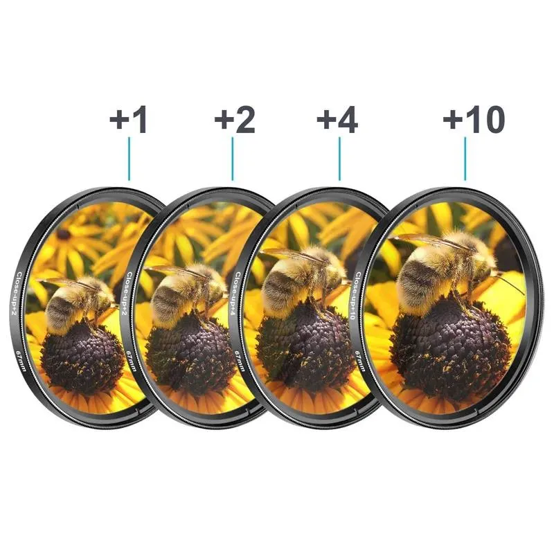 DHgate.com:4-in-1 Macro Close-Up Lens Kit w/ 4 Filters (37-77mm) for ...