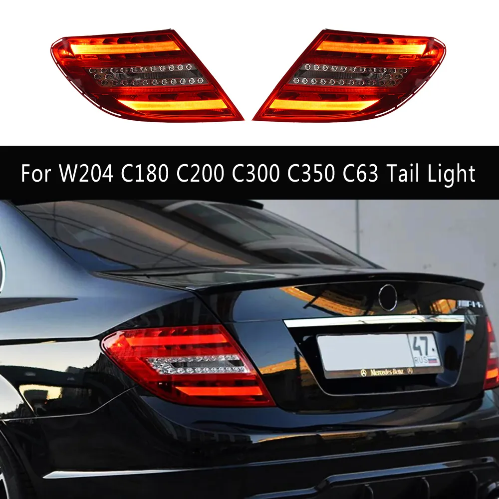 DHgate.com:W204 C-Class LED Tail Lights - For Mercedes Benz C180 C200 ...
