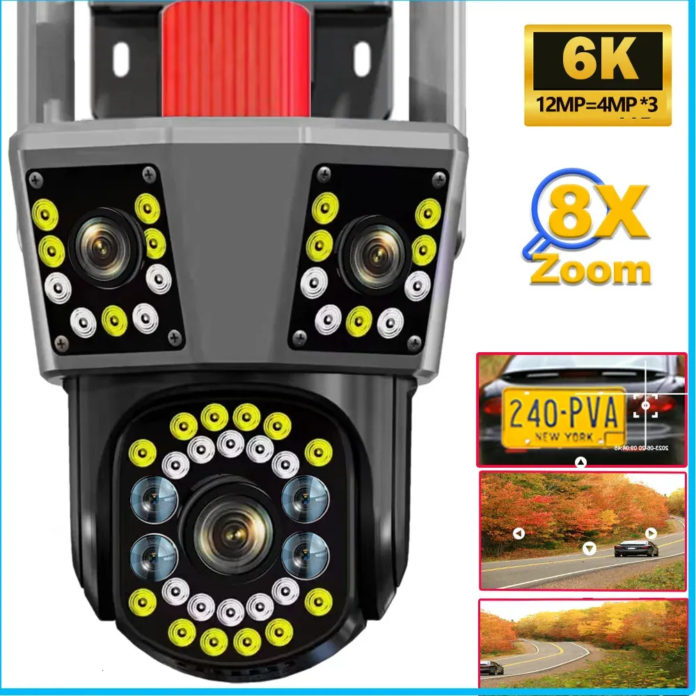 DHgate.com:6K 12MP WiFi Surveillance CCTV IP Camera 8X Zoom Dome 3 ...