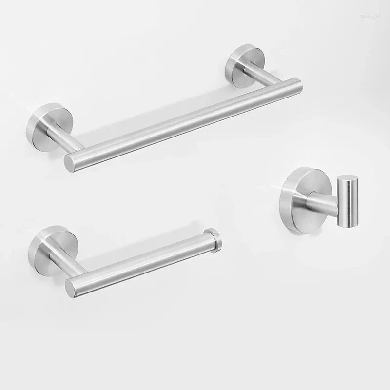 DHgate.com:Stainless Steel Bathroom Accessories Set, Towel Rack, Tissue ...