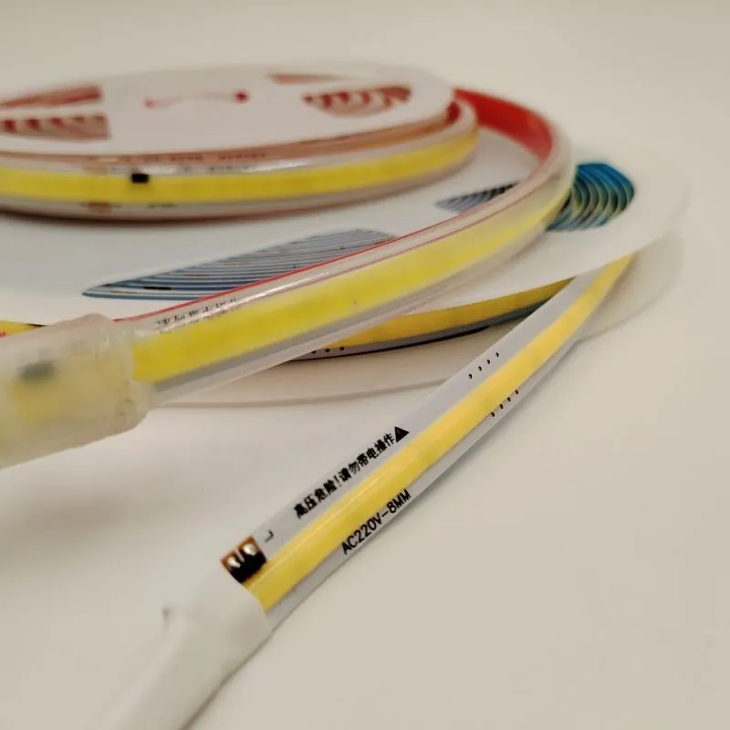 DHgate.com:320 LEDs/m COB Flexible LED Strip - High Density, IP66 ...