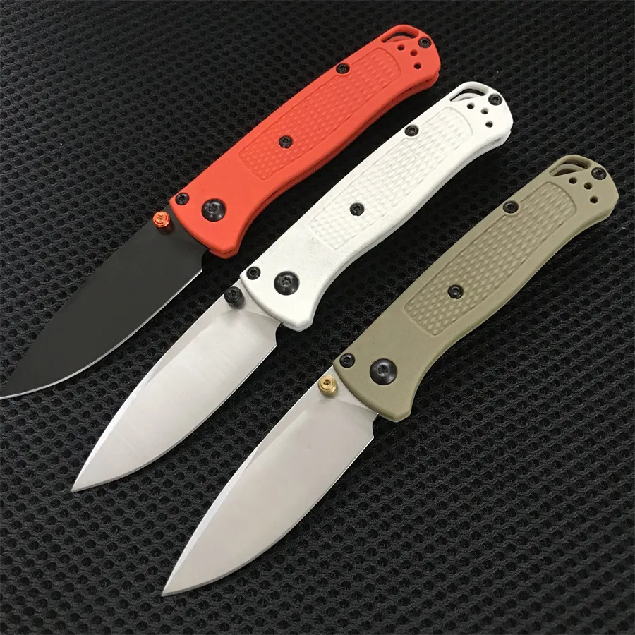 Mini BM 533 Folding Knife Nylon Fiber Handle Pocket Knives Outdoor ...