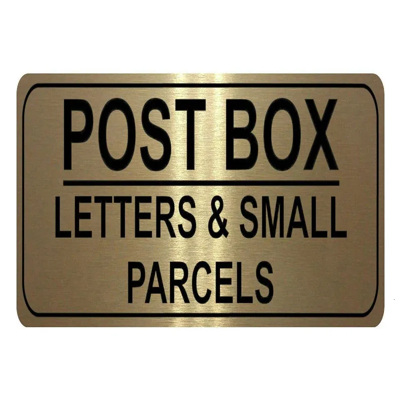 DHgate.com:Personalized Aluminum Sign for Mail, Small Parcels, Fitness ...