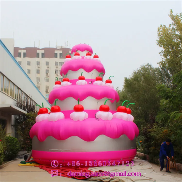 Wholesale Can Customized 2024 Giant Inflatable Cake Advertising Ball ...